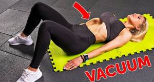 Abdominal retraction exercise for weight loss, how to properly retract ...